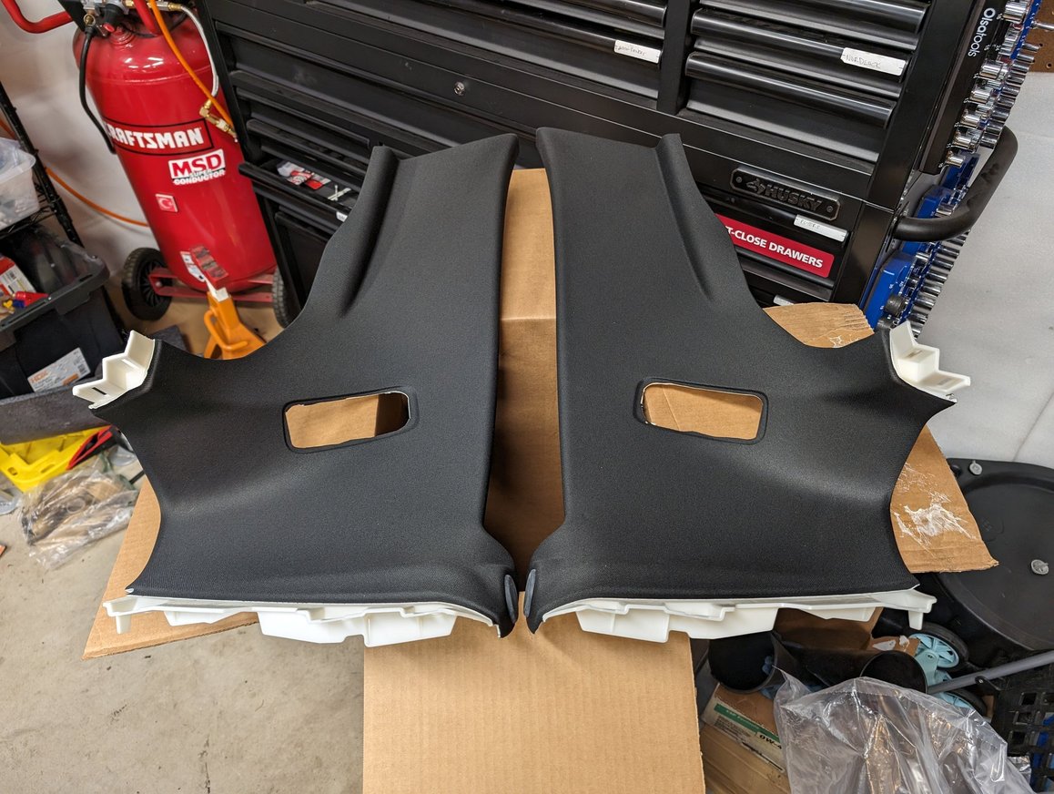 FS (For Sale) BRAND NEW B-pillar trim panels (those that get cut for ...