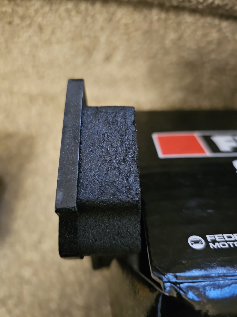 Pad sizes (volume): C7 Z06 OEM vs AP 9668 vs AP 9661 - CorvetteForum ...